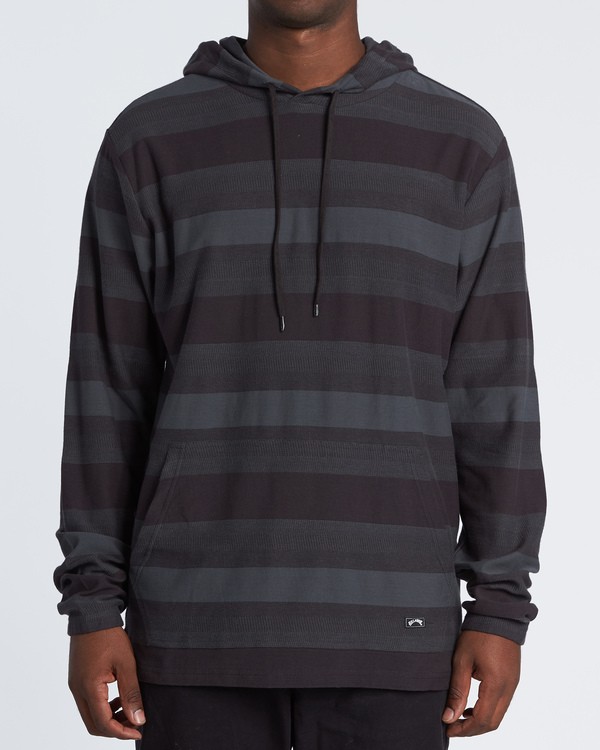 La Paz Pullover Long Sleeve Shirt M9011BLA | Billabong