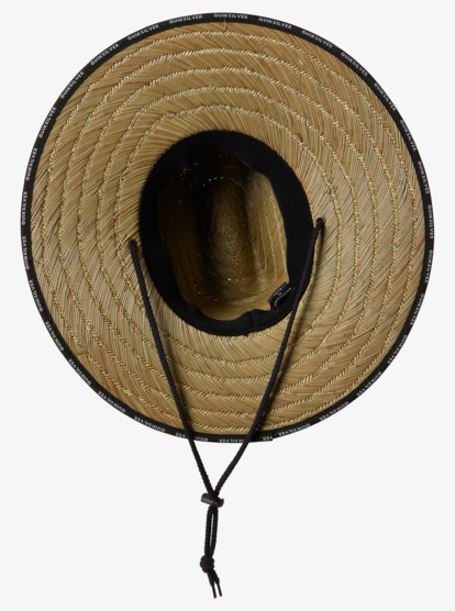 Mens Pierside Taper Straw Lifeguard Hat | Quiksilver Mens Pierside Taper Straw Lifeguard Hat | Quiksilver