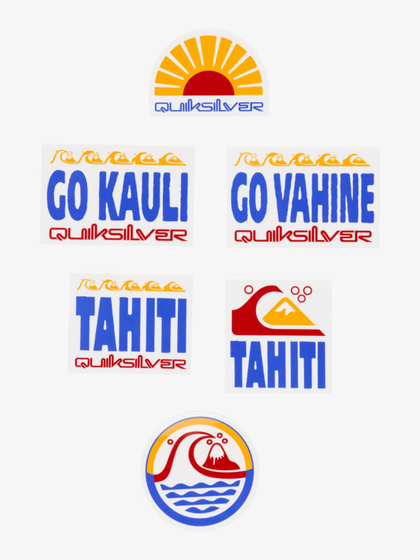 The Supporter - Pack de stickers | Quiksilver