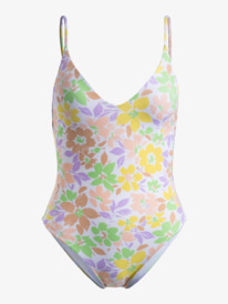 Ephemere - Hoog uitgesneden Eendelig Badpak voor Dames | Roxy