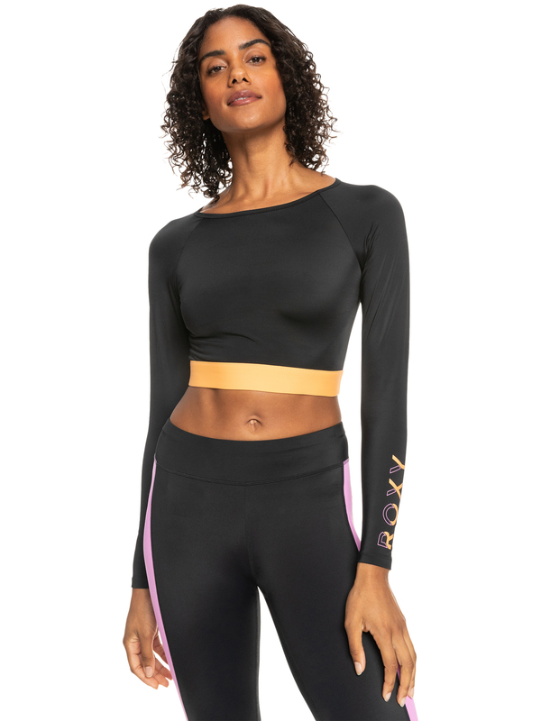 Roxy Fitness - Lycra manches longues cropped pour Femme | Roxy