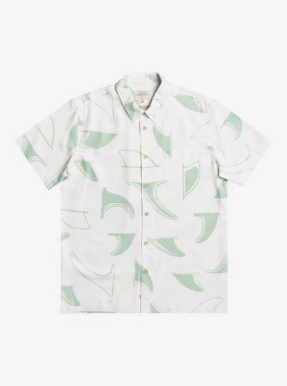 Mens Waterman Fin Drop Short Sleeve Shirt | Quiksilver