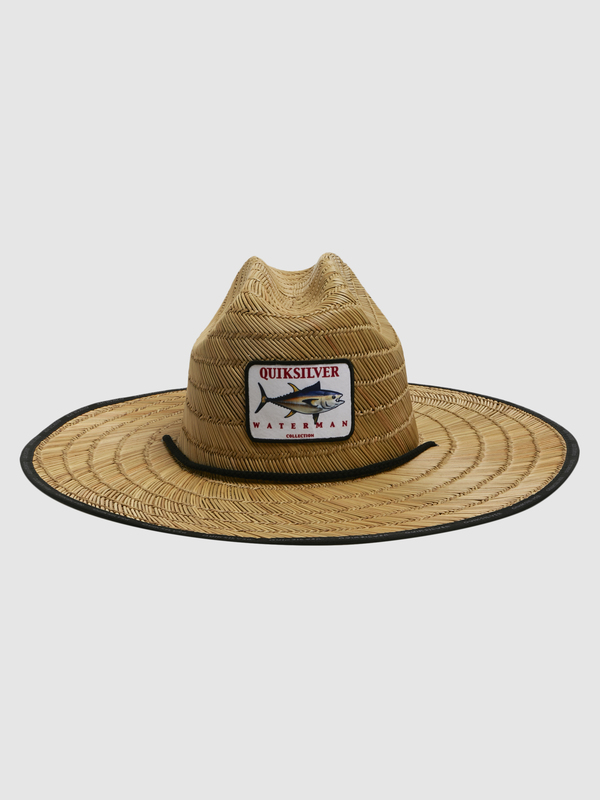 Mens Waterman Dredged Straw Lifeguard Hat | Quiksilver