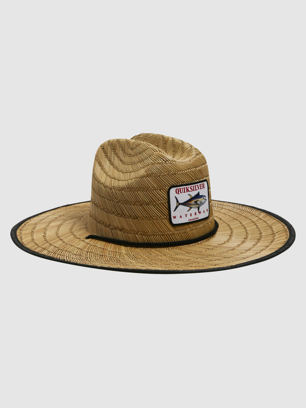 Mens Waterman Dredged Straw Lifeguard Hat | Quiksilver