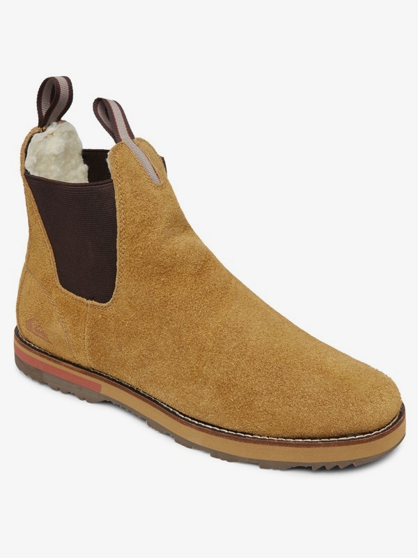 Bogan - Suede Winter Boots for Men 3613375747134 | Quiksilver