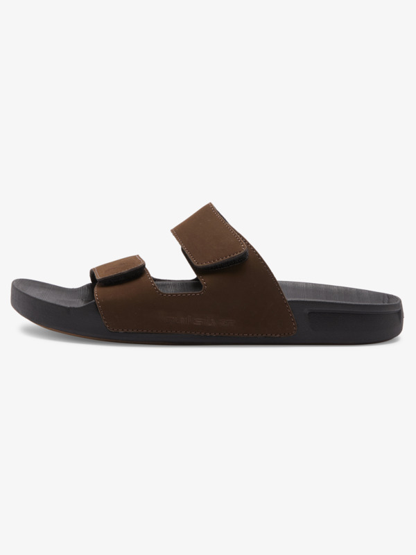 Mens Rivi Leather Slides | Quiksilver