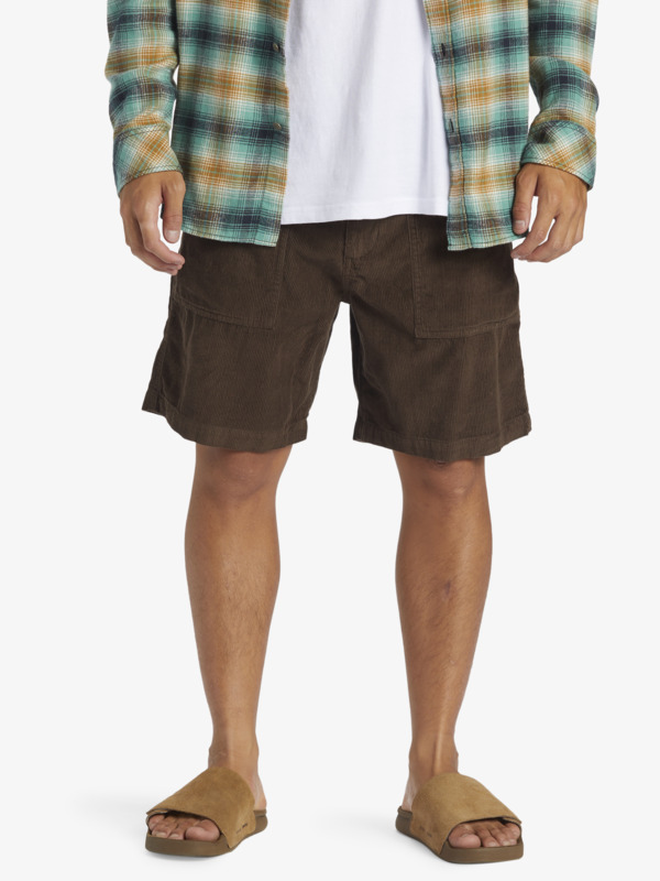 Surf Fatigue Cord - Short en velours côtelé pour Homme | Quiksilver