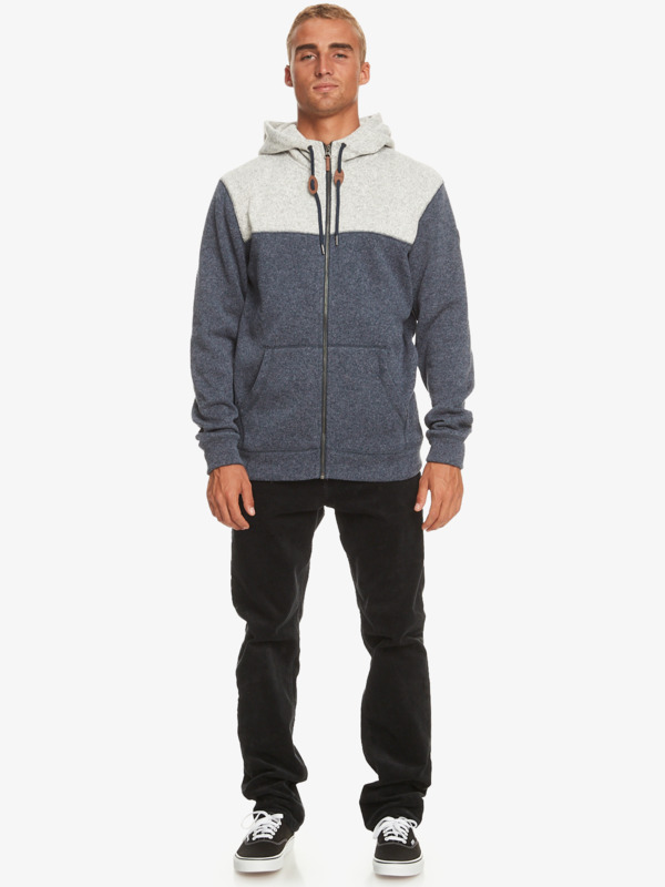Keller - Sweat à capuche zippé pour Homme | Quiksilver