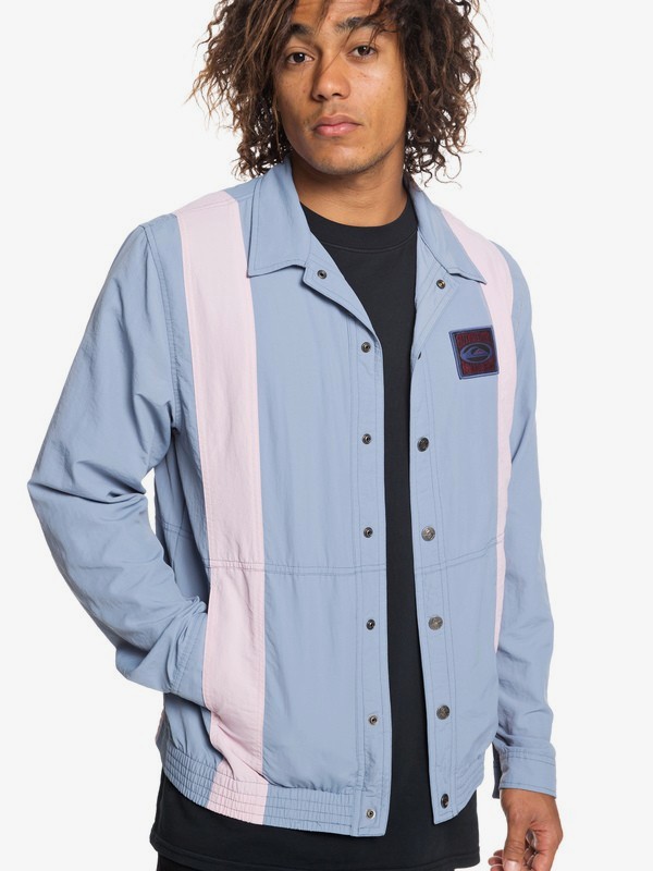 Originals - Nylon Snap-Front Jacket for Men EQYJK03473 | Quiksilver