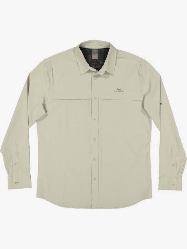 Mens Waterman Flip Wright Long Sleeve Shirt | Quiksilver