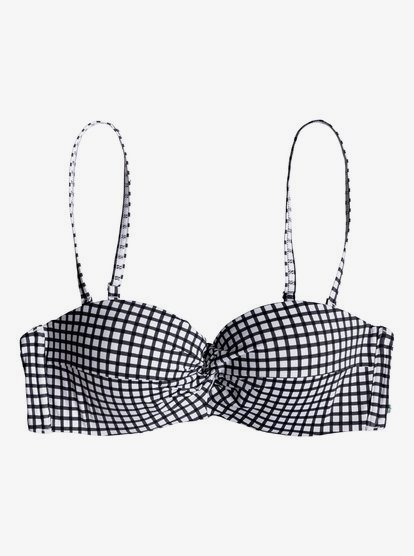 Beach Classics Moulded Bandeau Bikini Top For Women Roxy